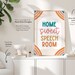 HOME SWEET Speech Room Sign Poster Speech Room Decor Speech Language ...