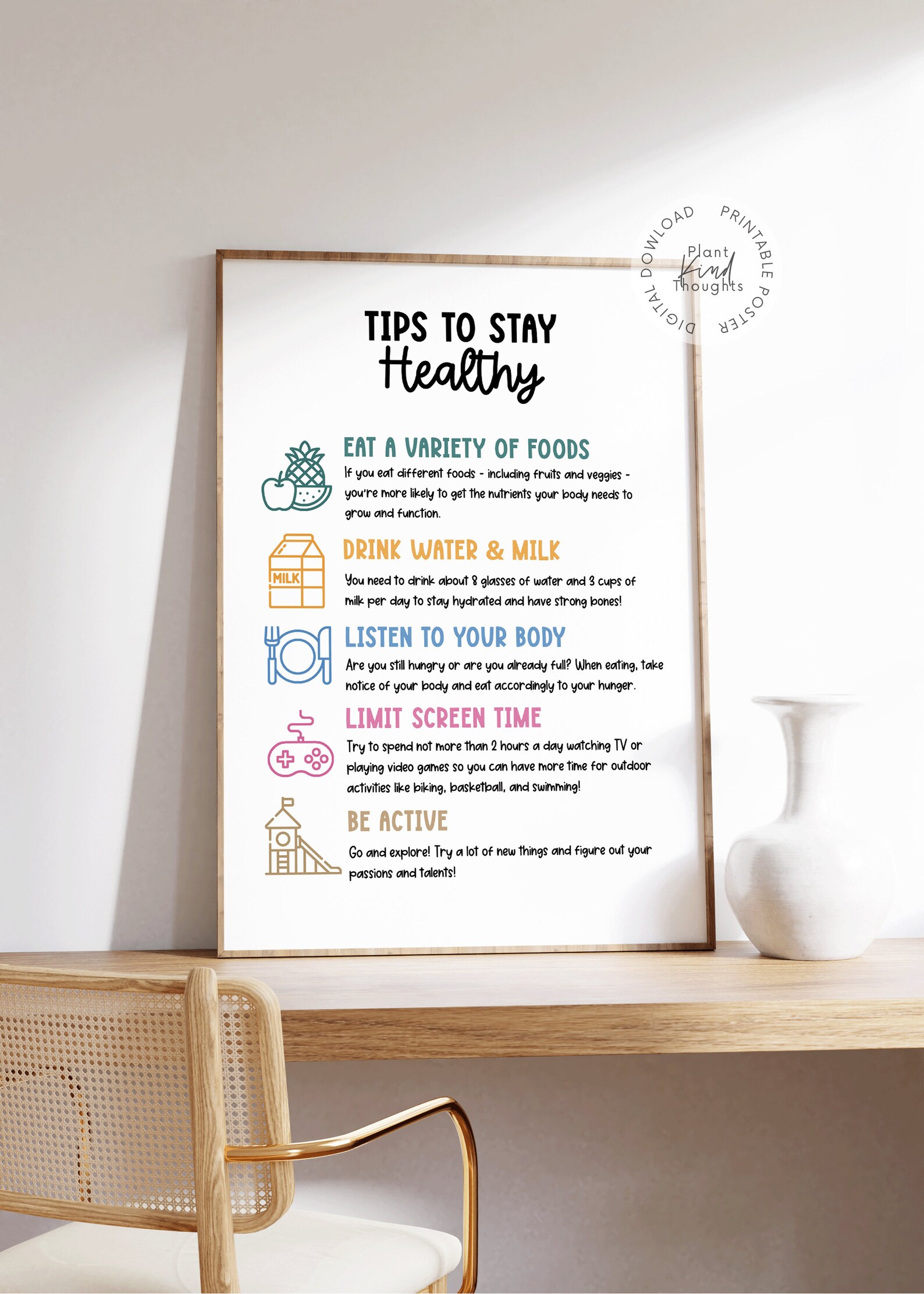 KIDS HEALTH TIPS School Nurse Office Decor School Clinic - Etsy