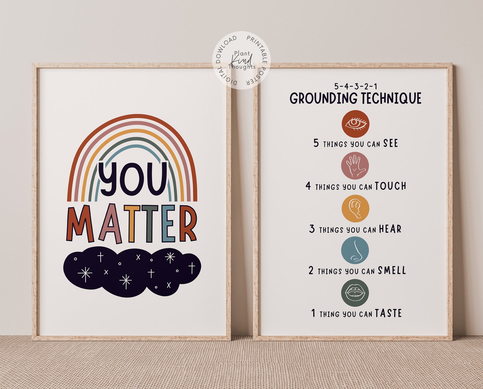 BUNDLE OF 10 Mental Health Posters: School Counselor Office - Etsy