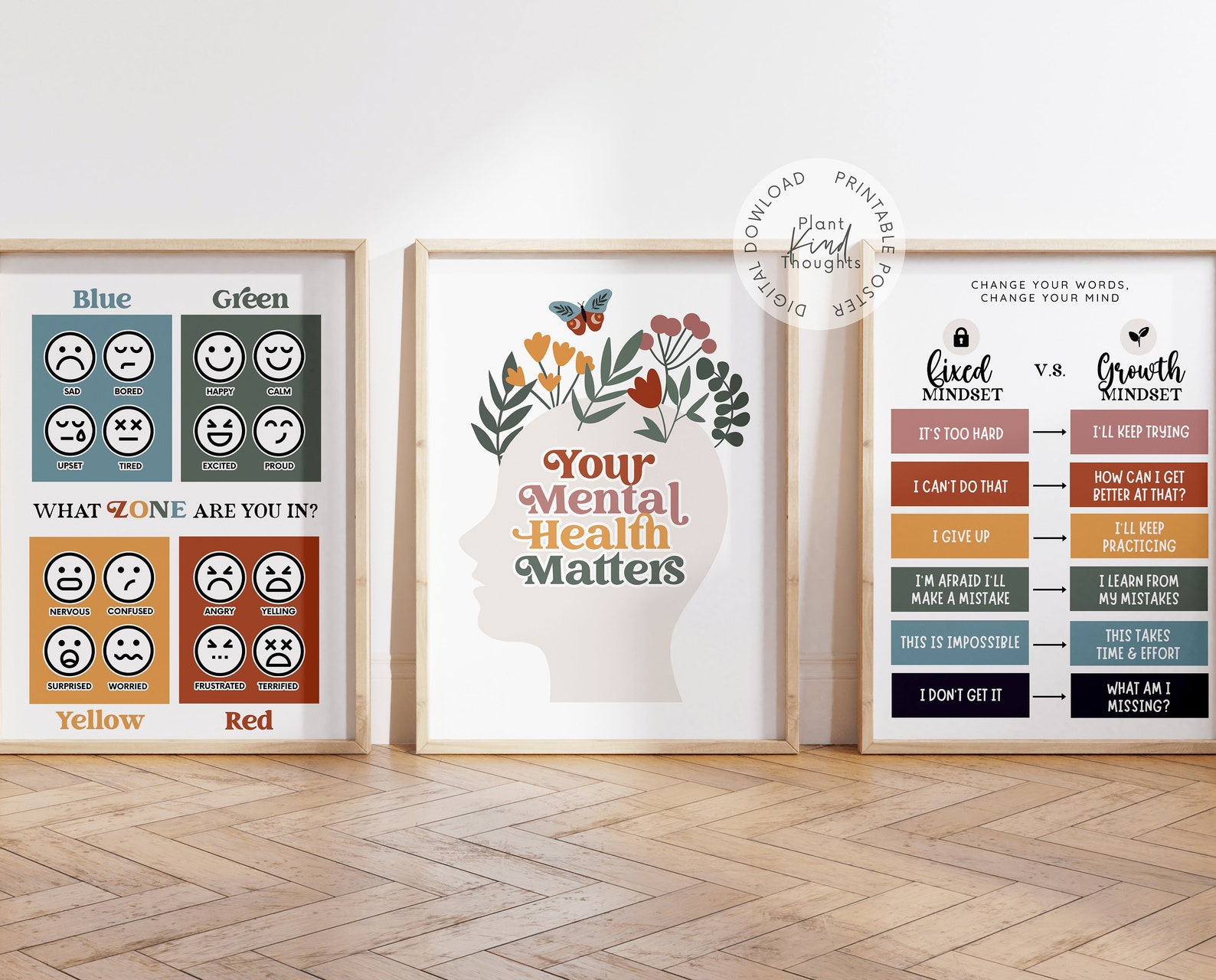 15 RAINBOW Counseling Posters Bundle School Counselor Office - Etsy