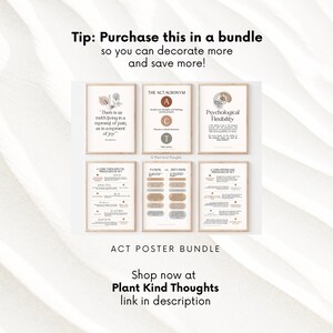 ACT PSYCHOLOGICAL FLEXIBILITY Poster: Acceptance and Commitment Therapy ...