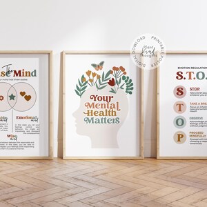 15 DBT Posters DBT SKILLS Dialectical Behavior Therapy Office Decor ...