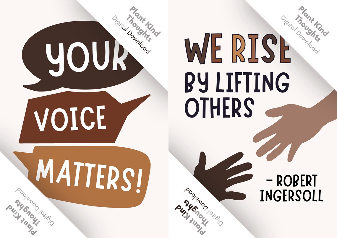 DIVERSITY CLASSROOM Posters Bundle of 6: Inclusive Human - Etsy