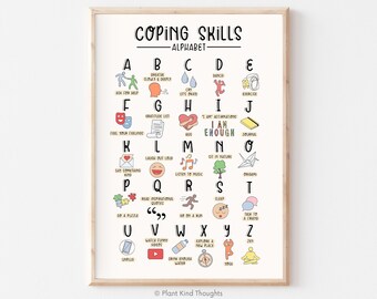 HALT Mental Health Poster: Coping Skills School Counselor | Etsy