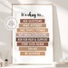 IT'S OKAY Mental Health Poster Printable Classroom Decor School ...