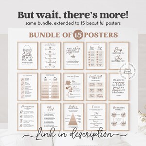 10 COUNSELING Poster BUNDLE: MINIMAL School Counselor Office Decor ...
