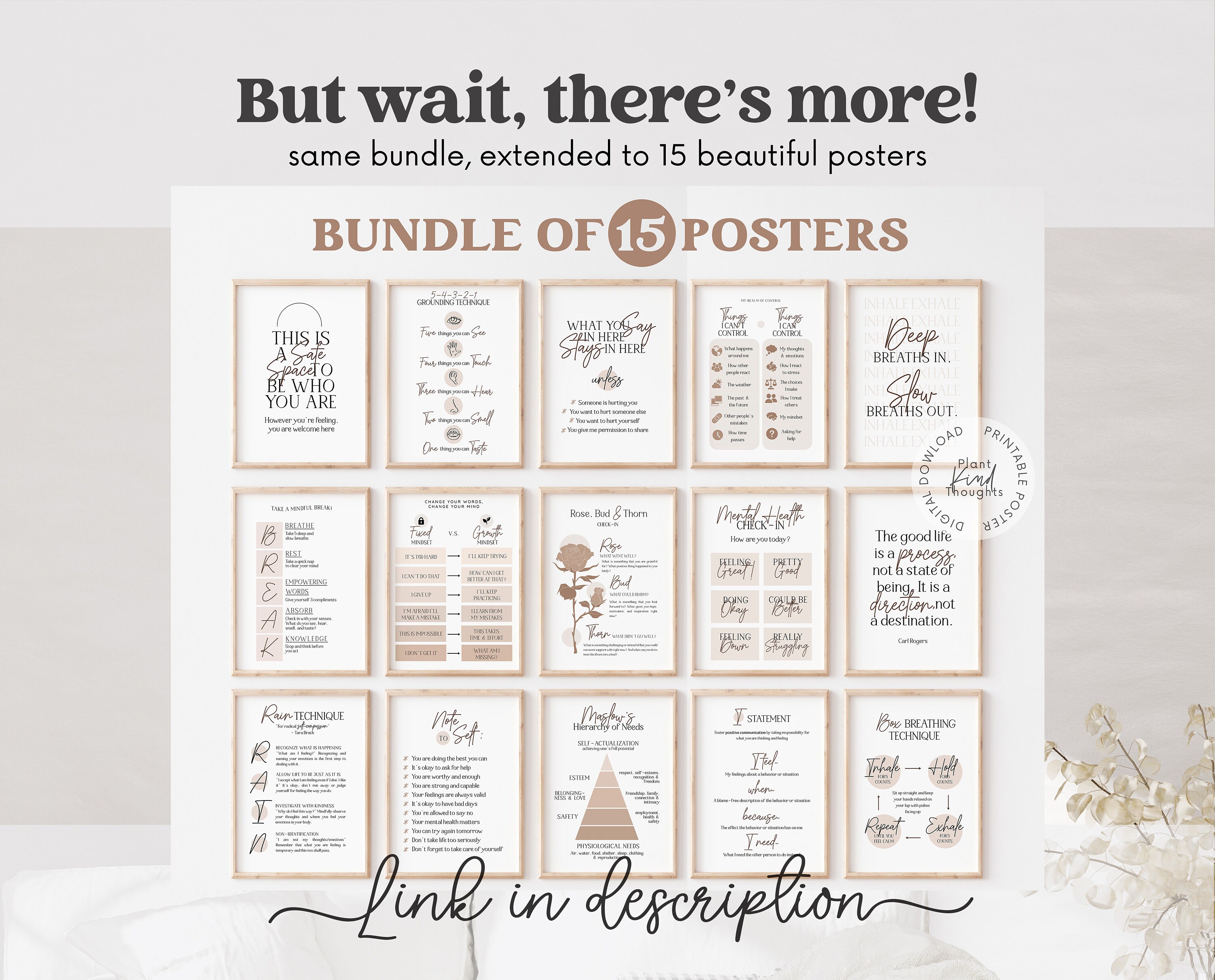 10 COUNSELING Poster BUNDLE: MINIMAL School Counselor Office - Etsy