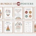 10 RAINBOW BOHO Counseling Posters Bundle School Counselor Office Decor ...