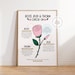 ROSE BUD and THORN Check-in Mental Health Poster: Mindfulness Poster ...