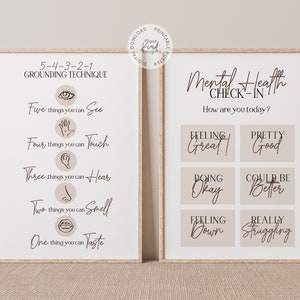 10 COUNSELING Poster BUNDLE: MINIMAL School Counselor Office Decor ...