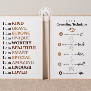 10 BOHO Counseling Posters Bundle School Counselor Office Decor School ...