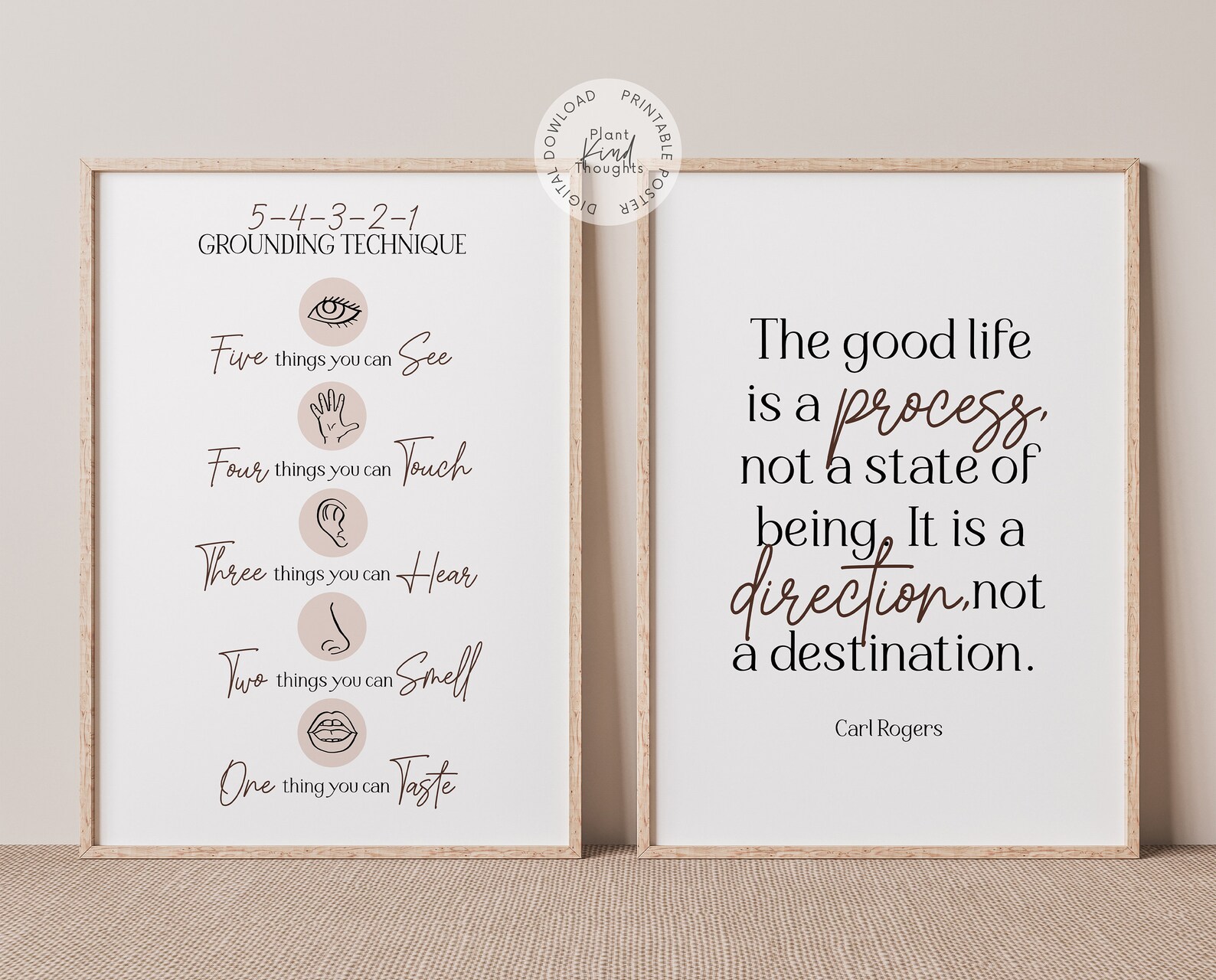 MINIMAL Therapy Office Decor Bundle School Counselor Office Decor ...