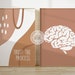 8 THERAPY OFFICE DECOR Bundle Sunset Boho Therapy Poster School ...