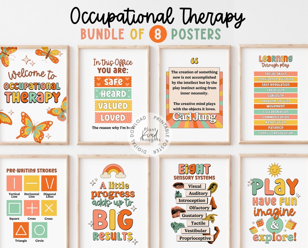 8 OCCUPATIONAL THERAPY Office Decor Classroom Decor School Counselor ...