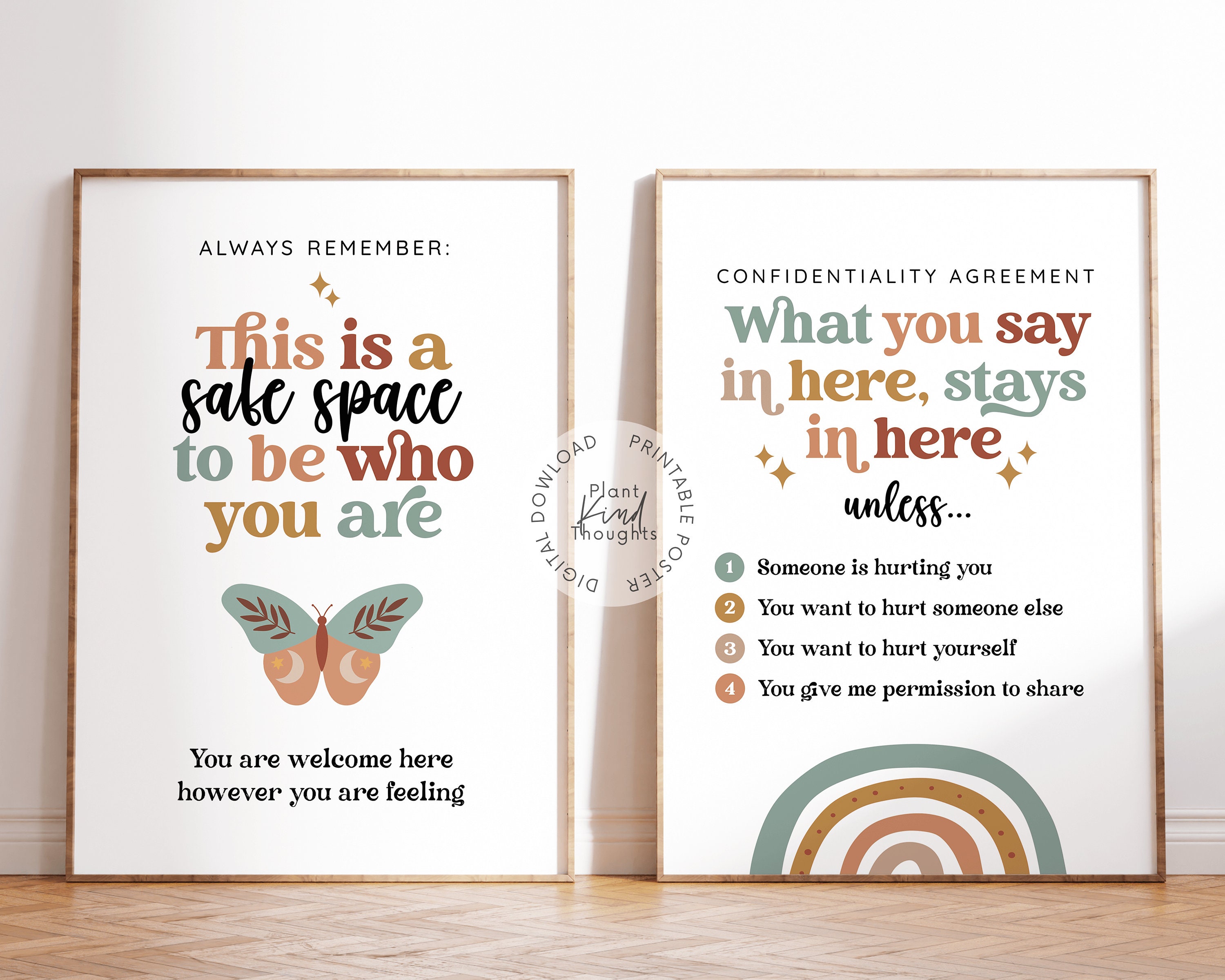 COUNSELING OFFICE Confidentiality Agreement Poster & Safe - Etsy