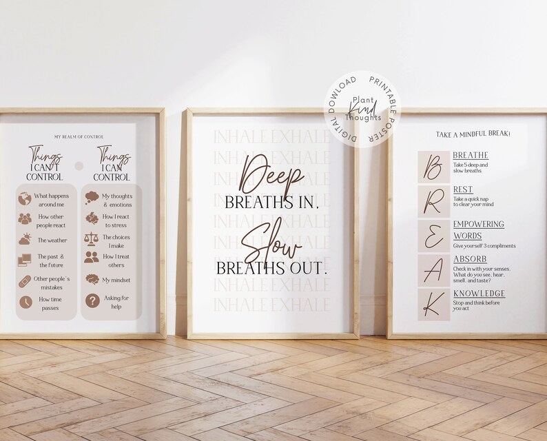 15 School Counseling Posters MINIMAL School Counselor Office Decor ...