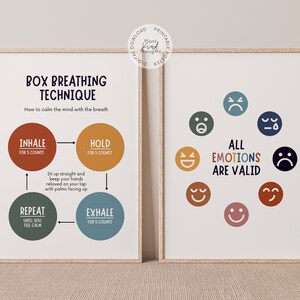 BUNDLE OF 10 Mental Health Posters: School Counselor Office Decor ...