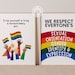LGBT PRIDE Month CLASSROOM Posters Bundle of 6: Inclusive Safe Space ...