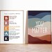 20 RAINBOW School Counseling Posters Bundle School Counselor Office ...