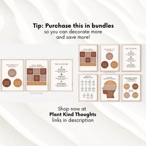 CBT COGNITIVE TRIANGLE Therapy Poster: Therapist Office School ...