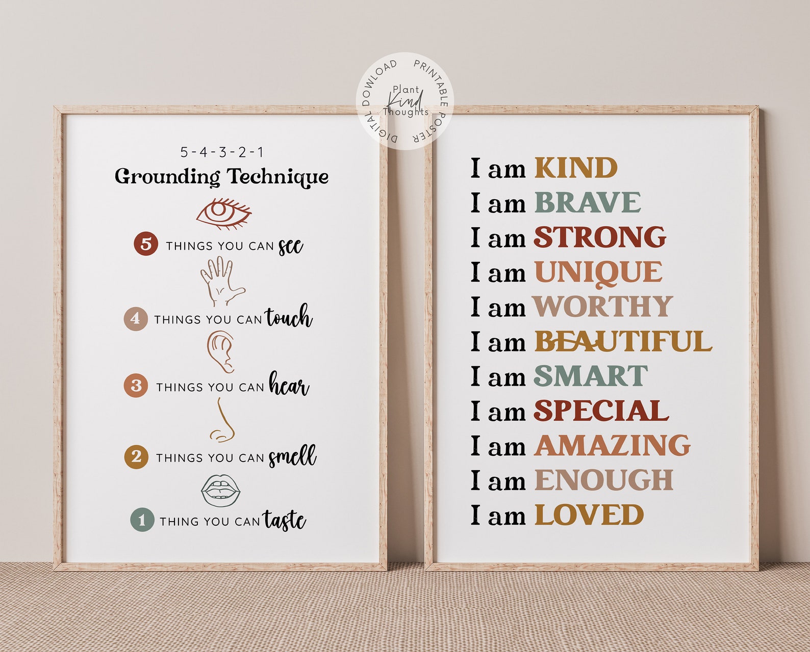 RAINBOW BOHO COUNSELING Posters Bundle School Counselor Office - Etsy