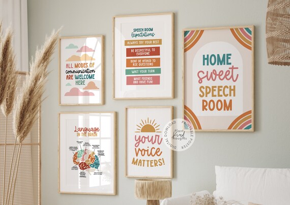 Principal Retirement Gifts Speech Therapy Office Decor - Wooden Desk ...