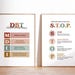 8 DBT Posters DBT SKILLS Dialectical Behavior Therapy Office Decor ...