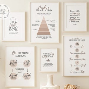 15 School Counseling Posters MINIMAL School Counselor Office Decor ...