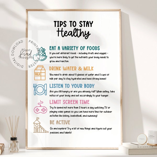 High School Health Classroom Posters - Etsy