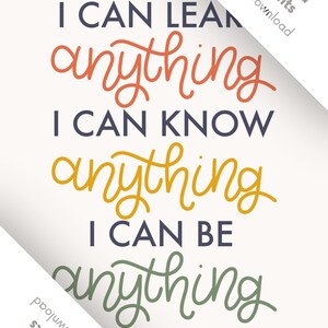 BUNDLE OF 6 LEARNING Classroom Posters: Classroom Decor Home School ...