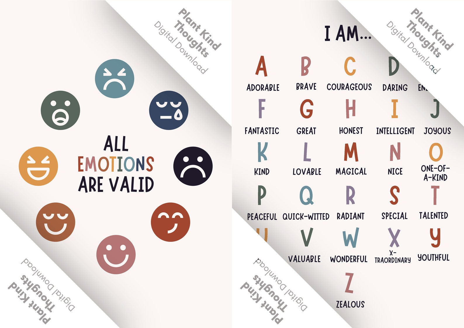 BUNDLE OF 10 Mental Health Posters: School Counselor Office | Etsy