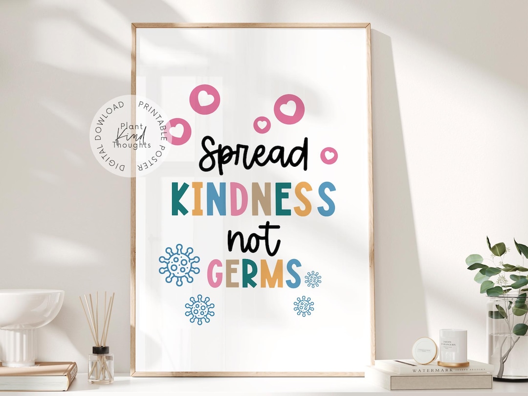 SPREAD LOVE Not GERMS School Nurse Office Decor School Clinic School ...