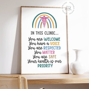 SCHOOL CLINIC SIGN School Nurse Office Decor School Clinic School Nurse ...