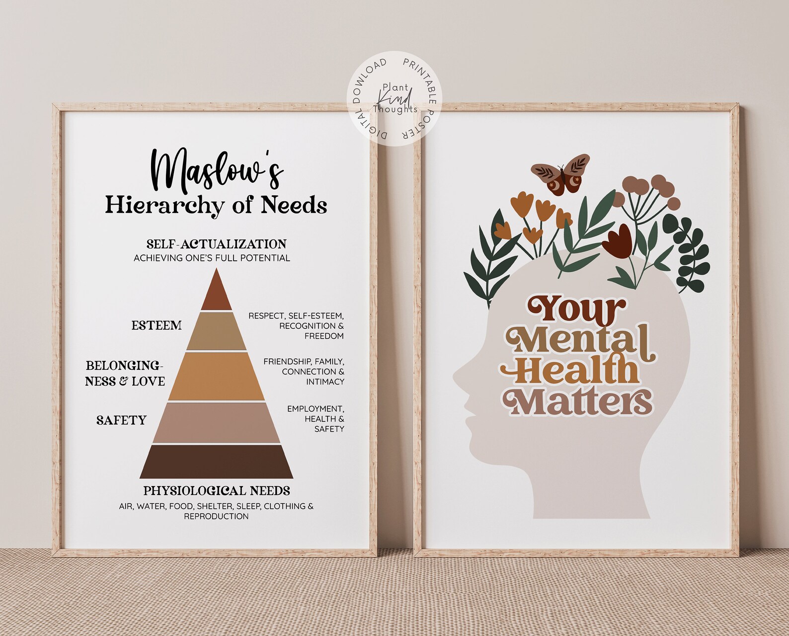 10 BOHO Counseling Posters Bundle School Counselor Office Decor School ...