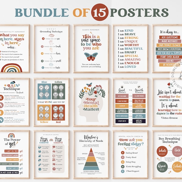 Counseling Posters - Etsy