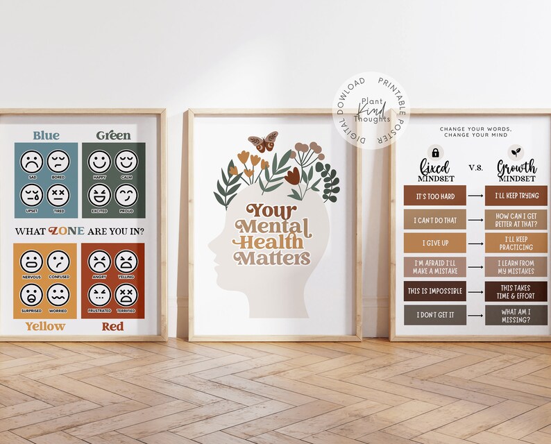 15 BOHO Counseling Posters Bundle School Counselor Office - Etsy