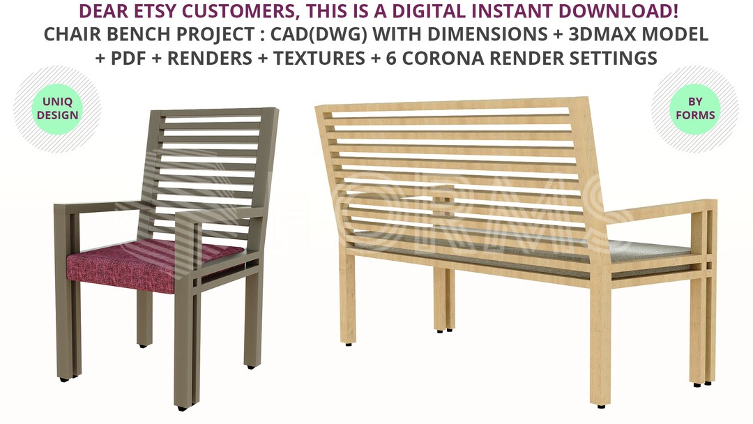 3d Chair Model for Drawing All Kind of Projects 3d Blocks Sofa Drawings ...