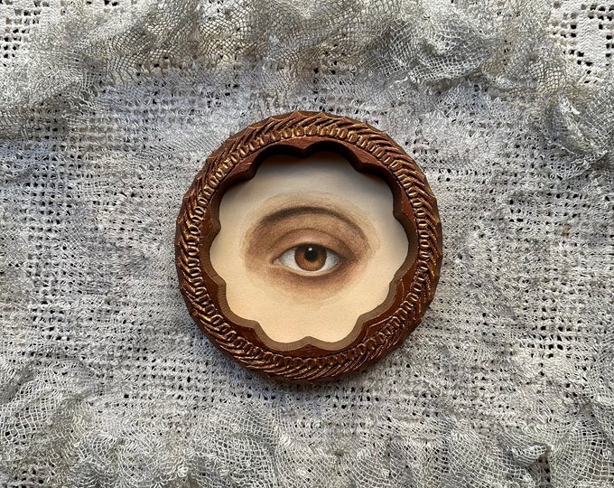 Original Small Eye Drawing, Lover's Eye Painting, Watercolor ...