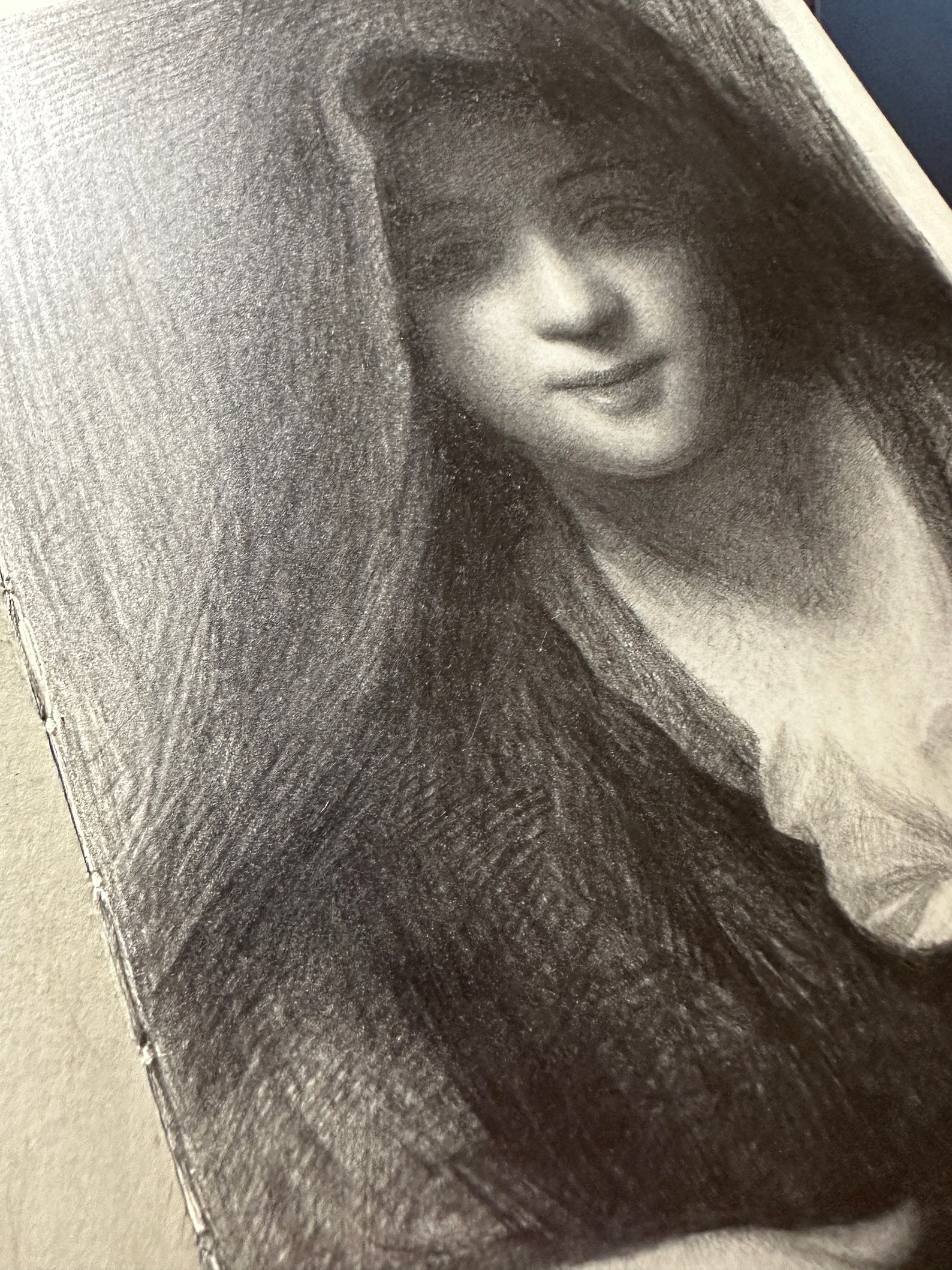Original Pencil Drawing, Classical Portrait Painting, Victorian ...