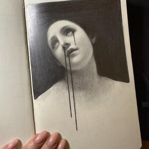 Original Pencil Drawing, Classical Portrait Painting, Victorian ...