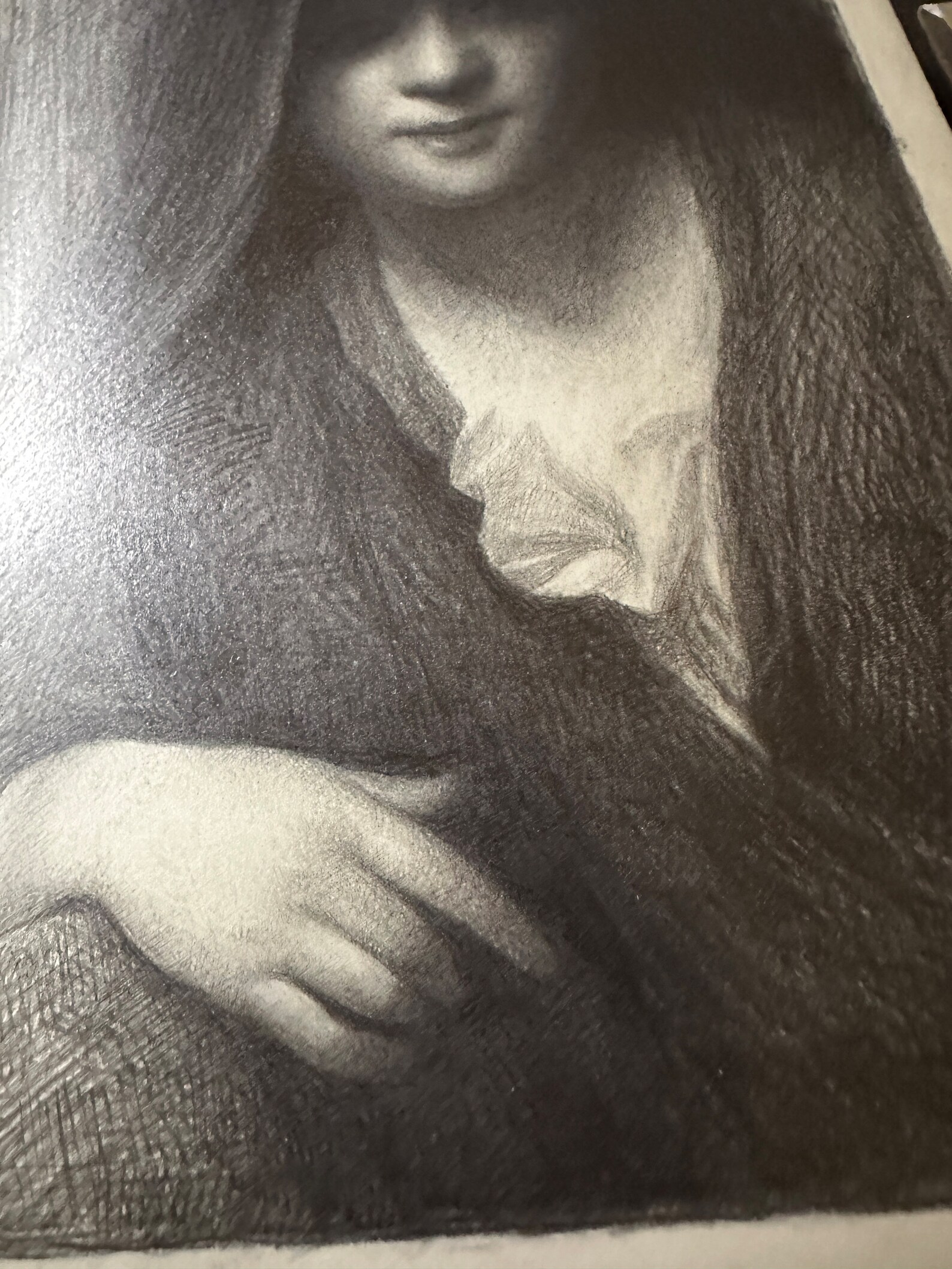 Original Pencil Drawing, Classical Portrait Painting, Victorian ...
