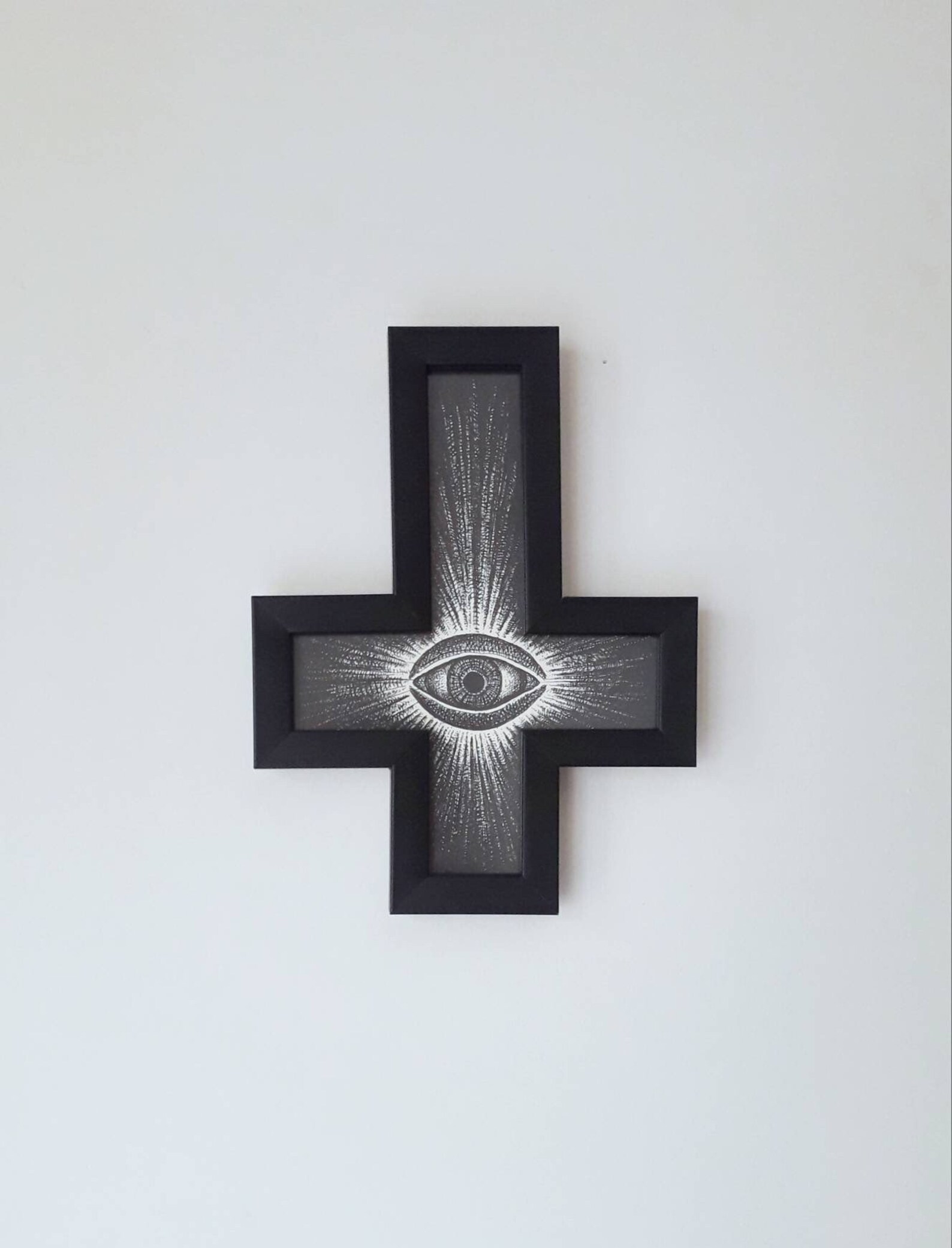 Original All Seeing Eye Drawing Eye of Providence Occult Ink | Etsy