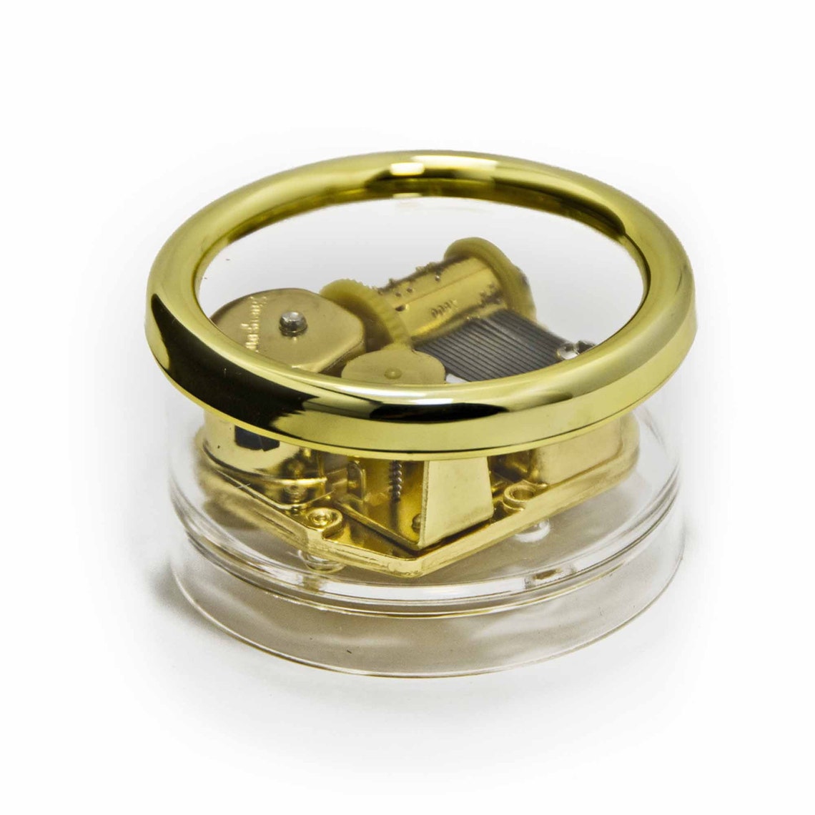 Round 18 Note Clear Acrylic Musical Paperweight / Photo Frame - Etsy