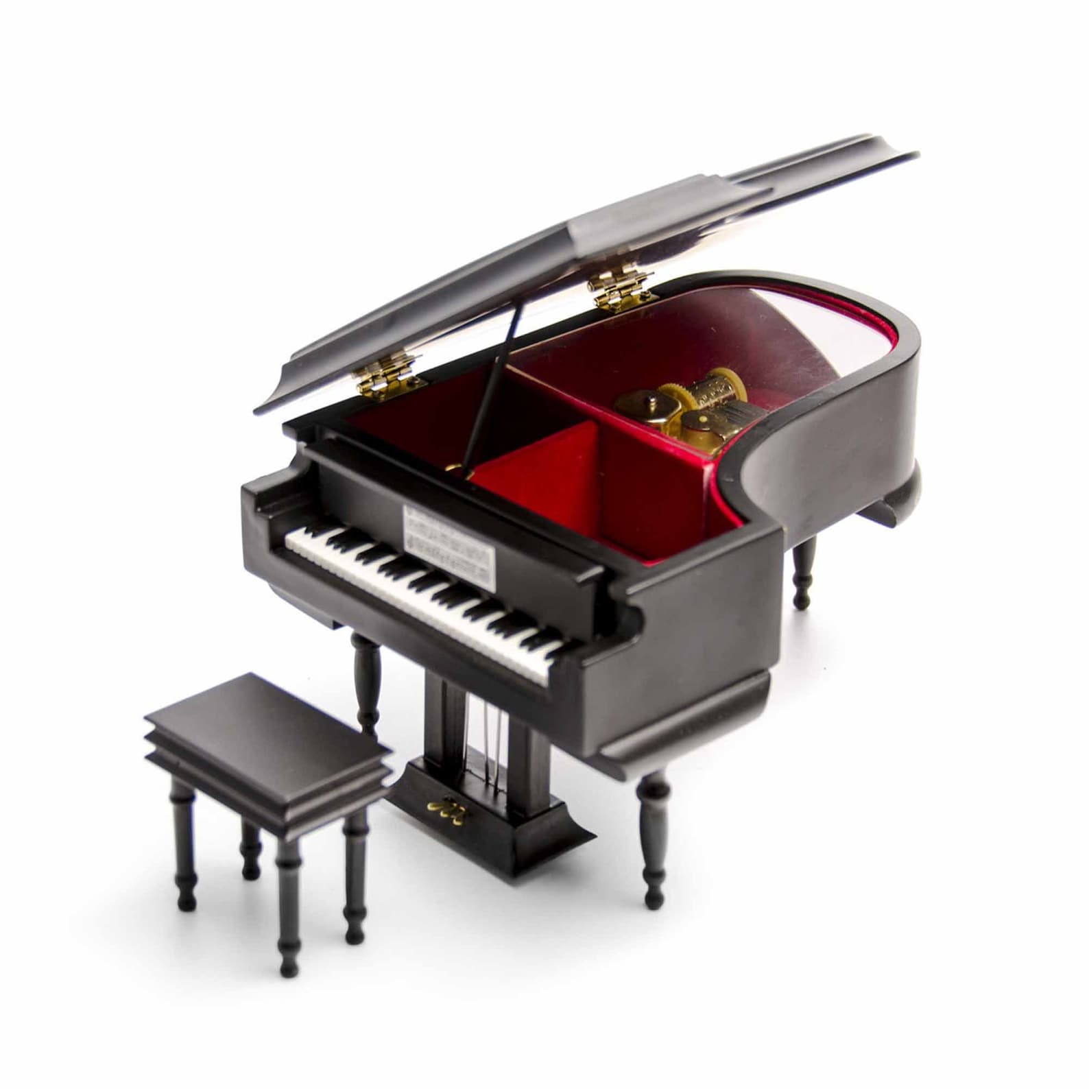 Sophisticated 18 Note Miniature Musical Matte Black Grand - Etsy