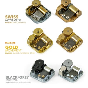 18 Note Mechanical Movement - Many Songs to Choose - Etsy