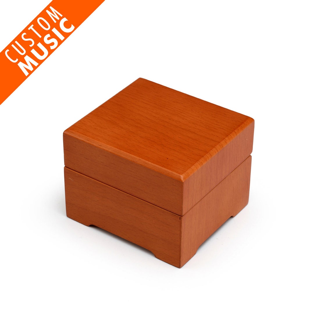 Modern Light Light Wood Tone Custom Sound Module Music Box - Custom ...