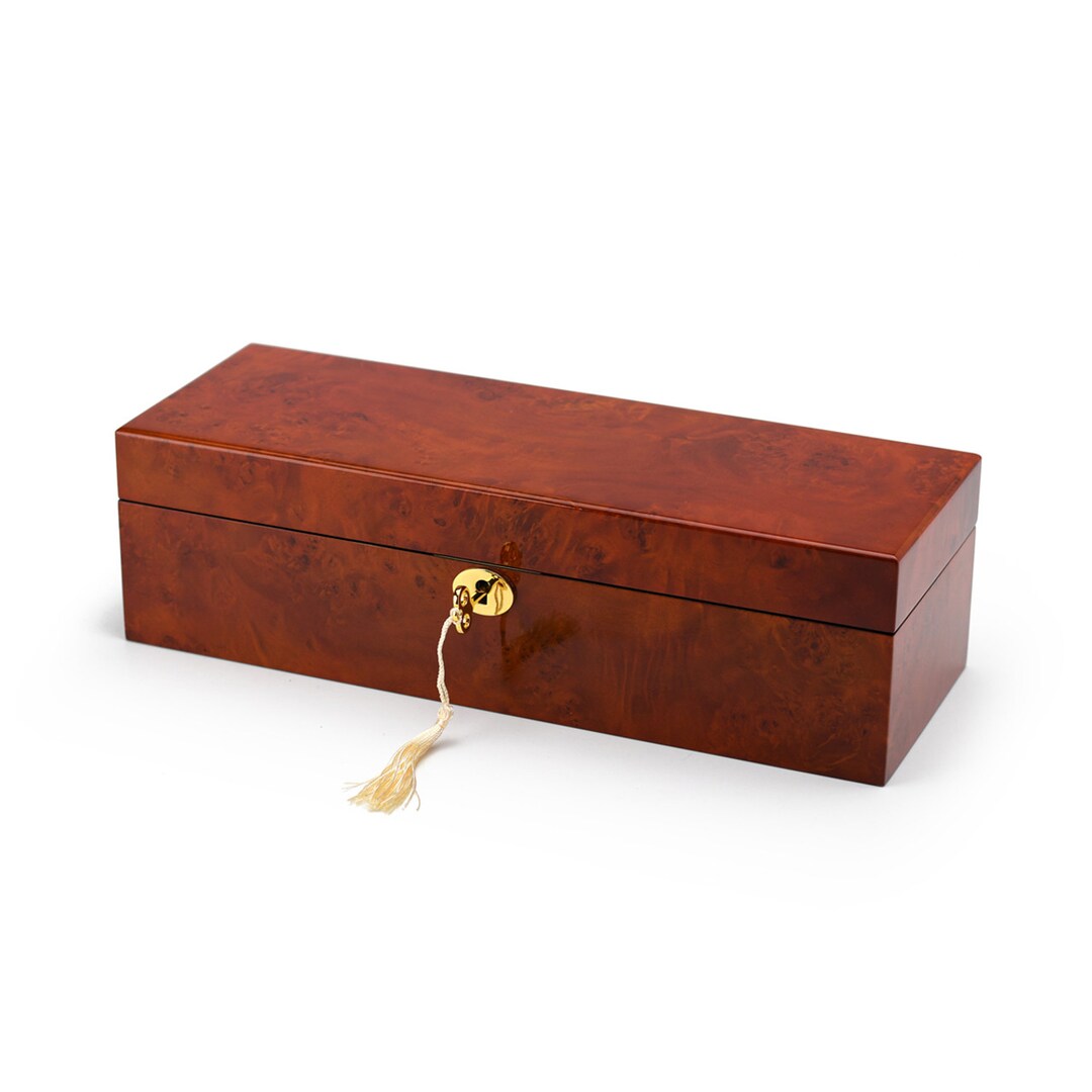 Hi-gloss Burl Wood 4-watch Musical Storage Box - Etsy
