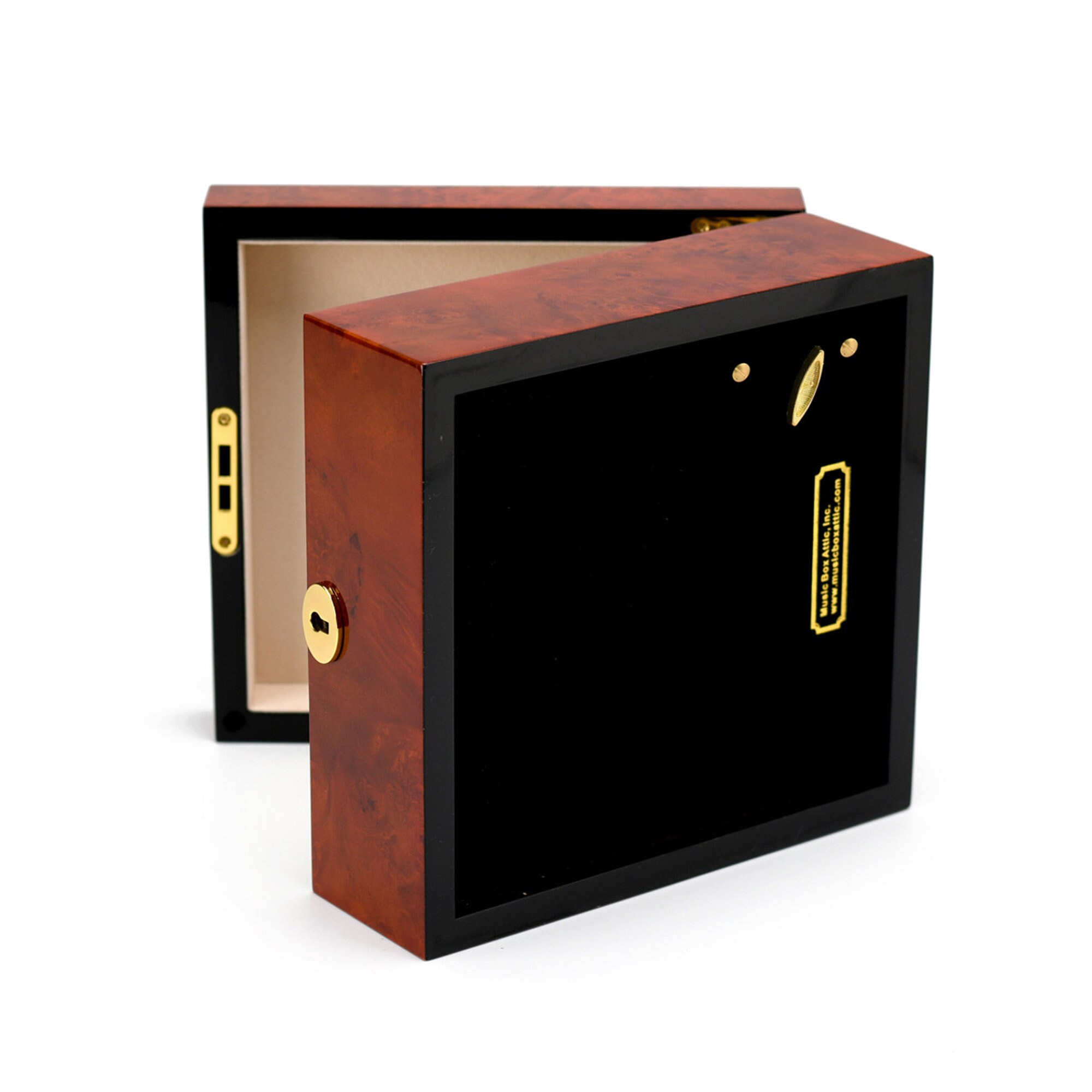 Burl Wood 4-watch Musical Storage Box: Hi-gloss Finish - Etsy