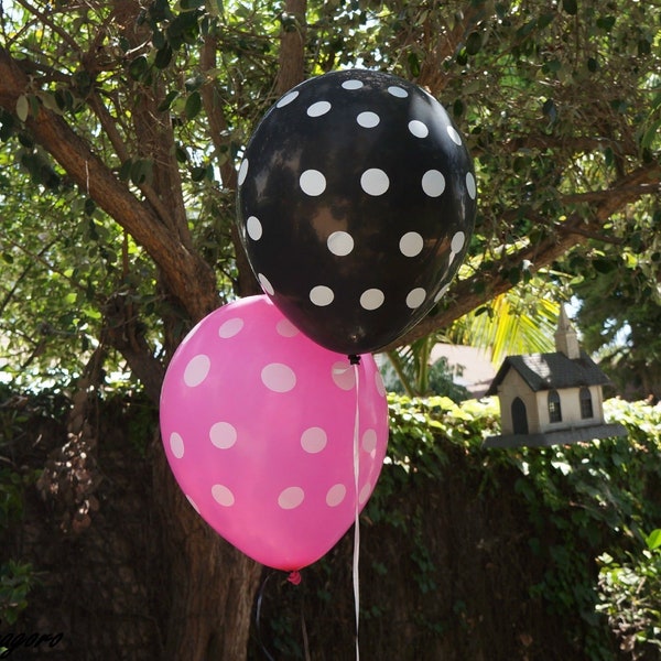 Polka Dot Balloons - Etsy