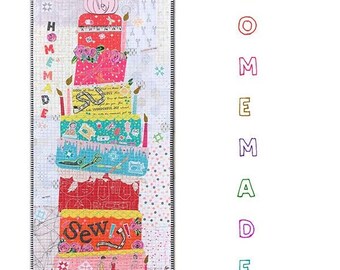 Freida Collage Quilt Pattern by Laura Heine of Fiberworks - Etsy